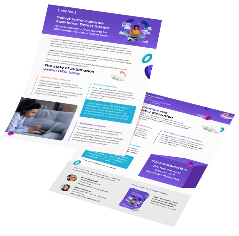 Hyperautomation BFSI - Expleo